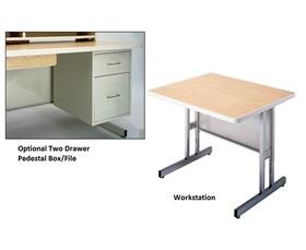 Durable Workstation Pedestal