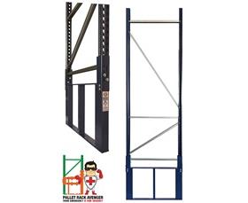 Complete Frames With Integrated Pallet Rack Avenger Kit