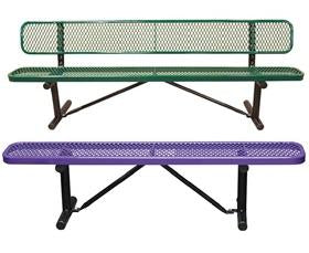 Expanded Metal Benches-HB8WB-IG